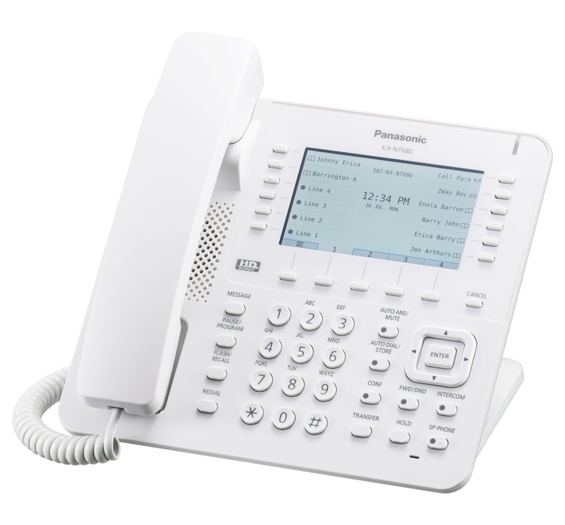 Panasonic KX-NT680 Executive IP Phone - SystemNet Communications Ltd.